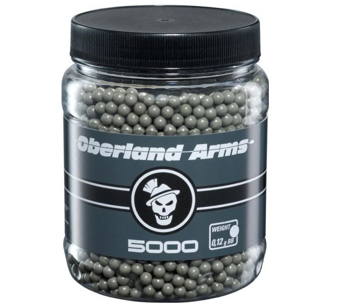 Oberland Arms BLACK LABEL Airsoft BB 6mm 0.12 gram inhoud 5000